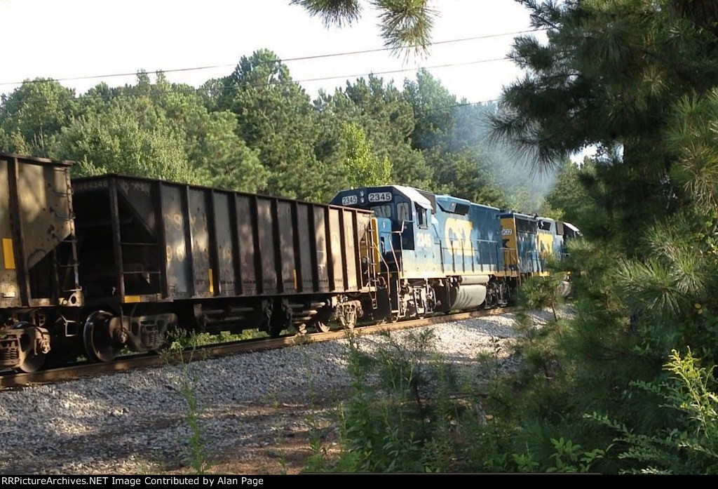 CSX GP38-2 6902 and mate 2345